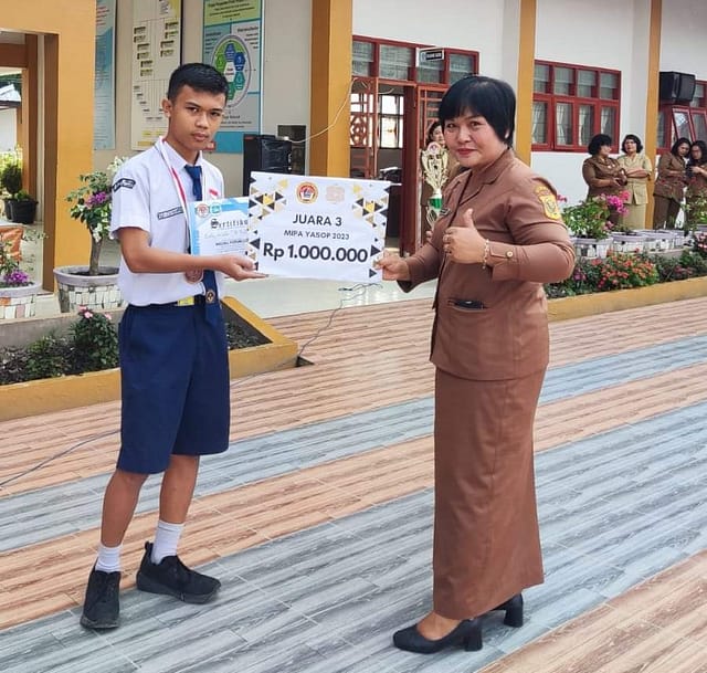 Siswa SMP Negeri 1 Sidikalang Raih Juara 3 Umum Olimpiade MIPA Yasop ...